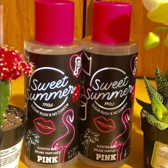 PINK Victoria's Secret | Other | New Pink Sweet Summer Body Mist Bundle ...